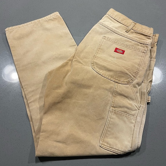 Dickies | Pants | Mens Vintage 9s Brown Dickies Carpenter Pants Workwear Size 36x32 Y2k Loose ...